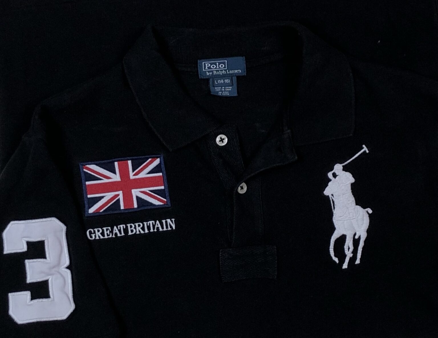 Vintage Polo Ralph Lauren Great Britain Polo ⋆ ALMO vintage
